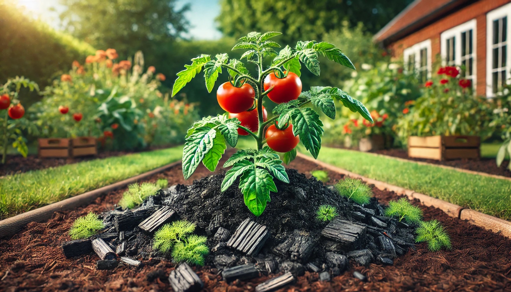 Enhancing Tomato Growth with Algae-Infused Biochar – Biochar Today