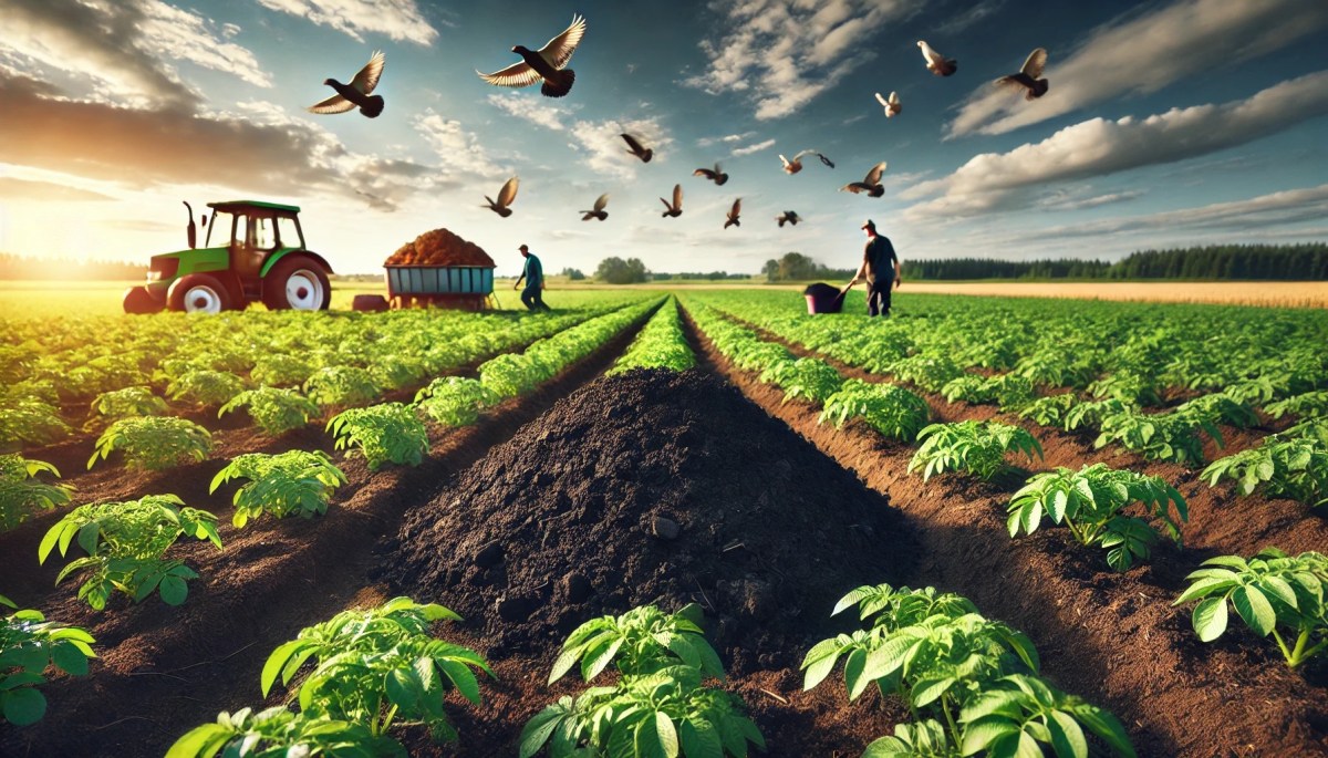 Biochar-Poultry Manure Compost: Enhancing Composting and Potato Growth ...