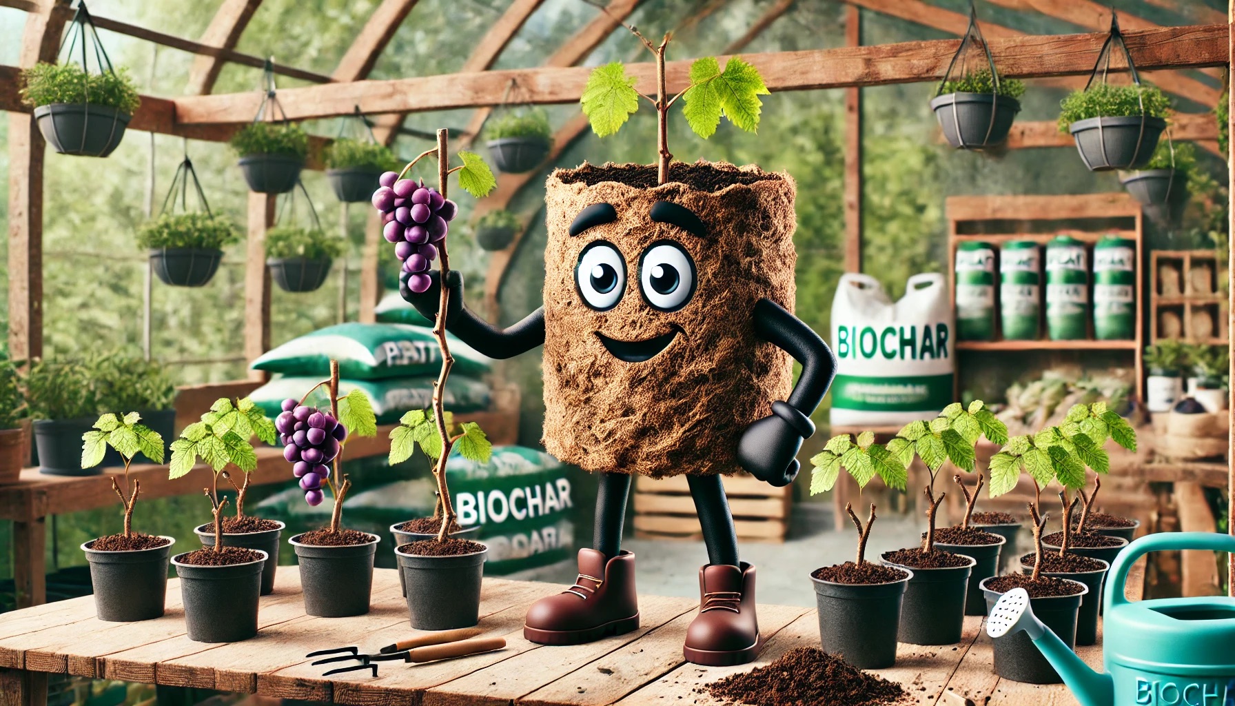 Biochar as a Sustainable Peat Substitute in Grapevine Nursery ...