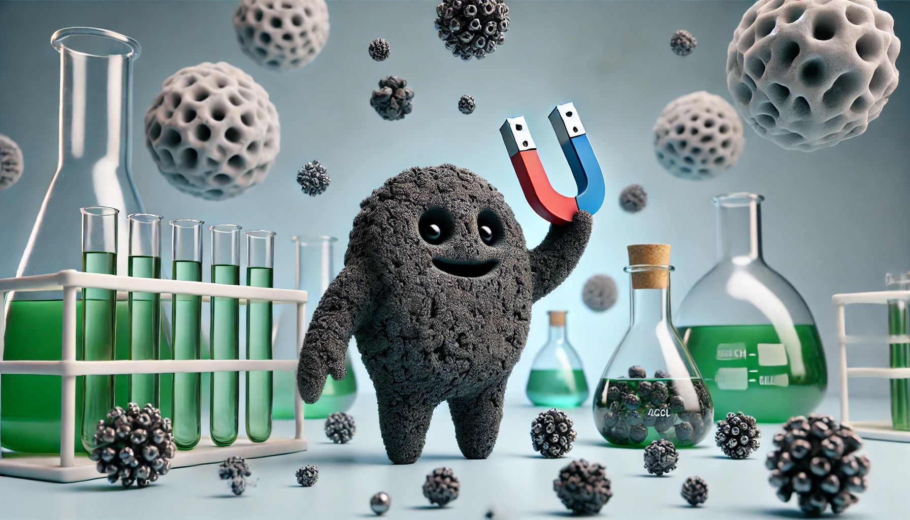 Magnetically Separable Biochar Aerogel Beads for Efficient Uranium ...