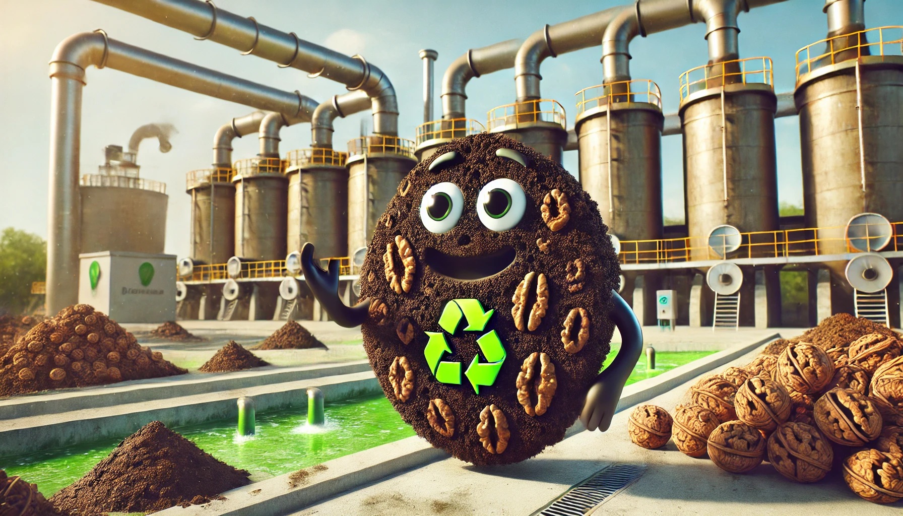 Walnut Shell Biochar Enhances Anaerobic Digestion for Carbon-Energy ...