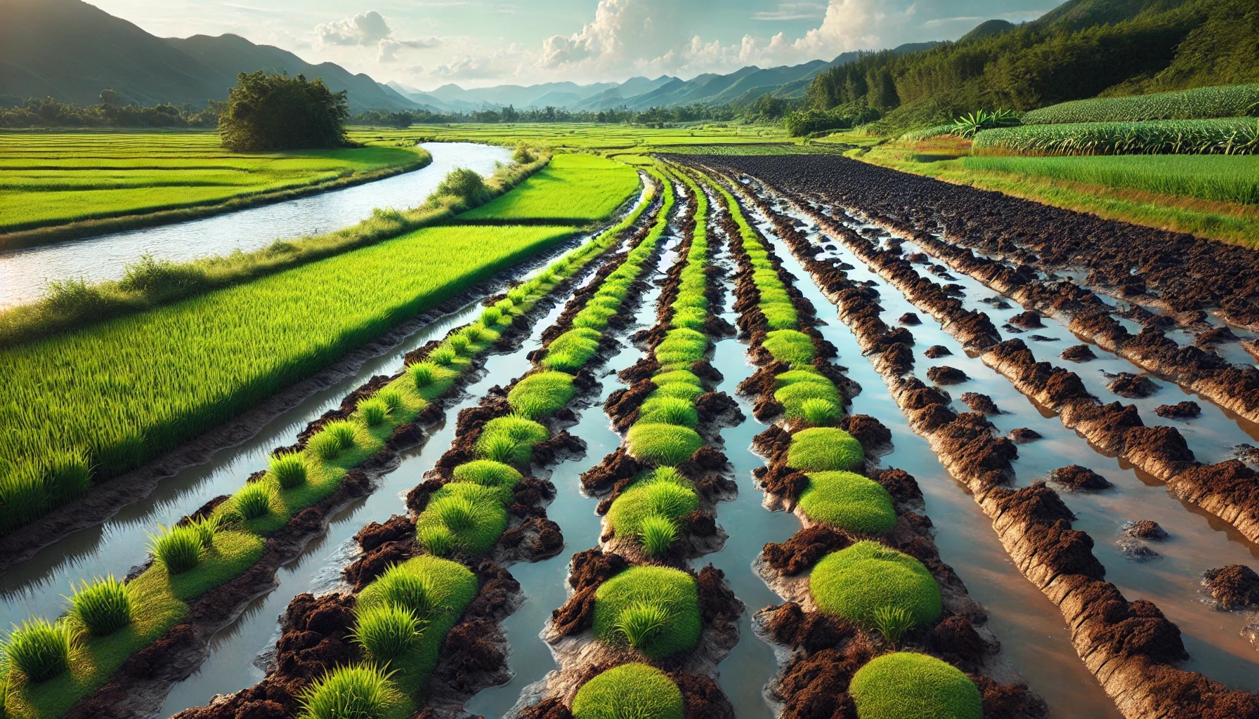 Mitigating Nitrogen Loss in Paddy Fields with Biochar and Water ...