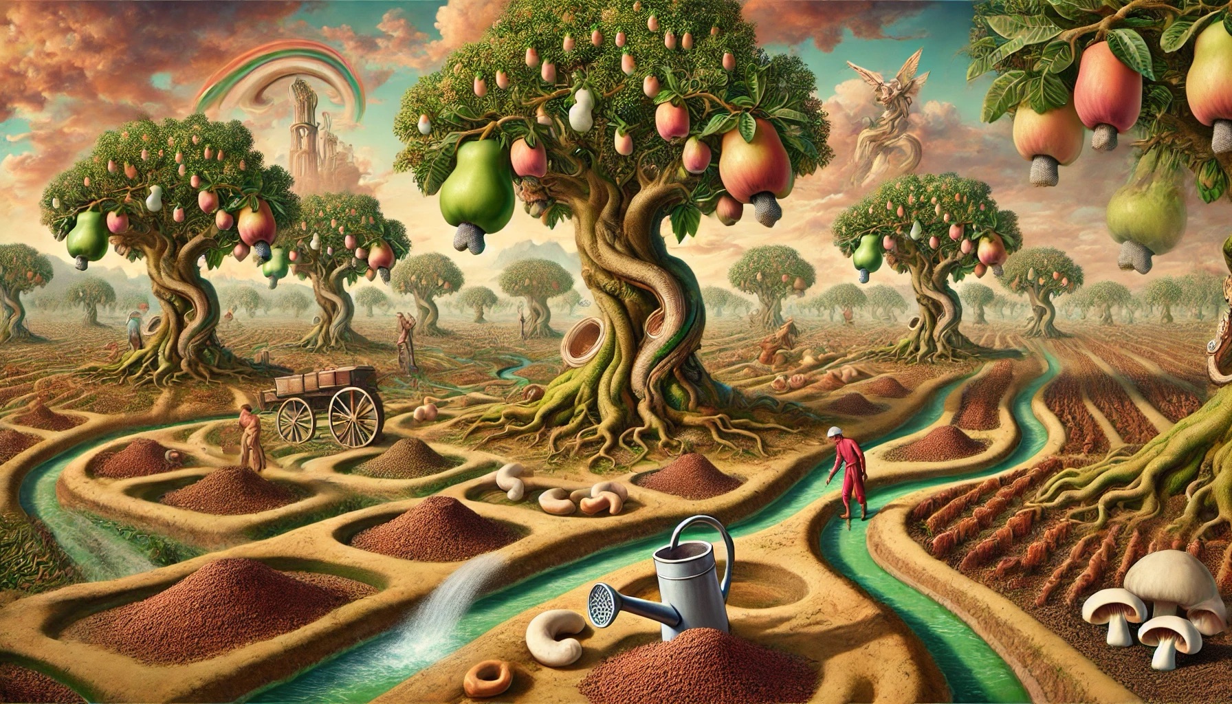 Biochar’s Effects on Water Productivity and Quality in Cashew Orchards ...