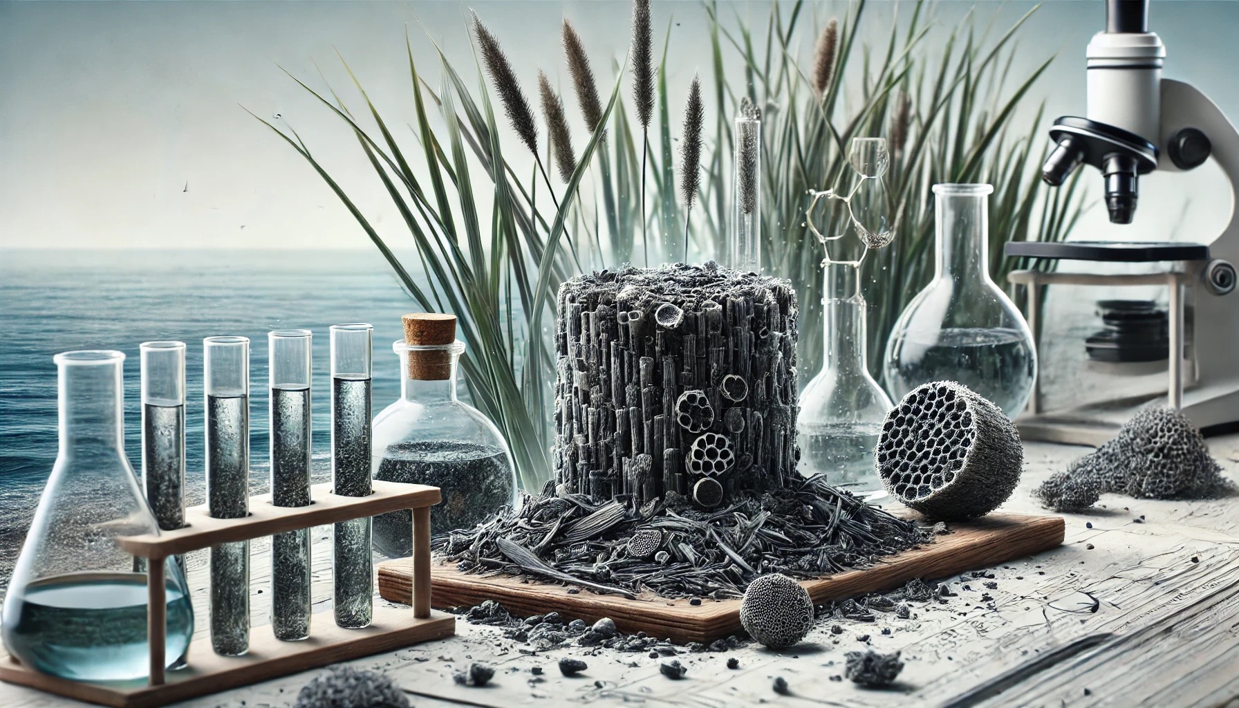 Biochar from Dead Seagrass Leaves: A Sustainable Solution for Rare ...