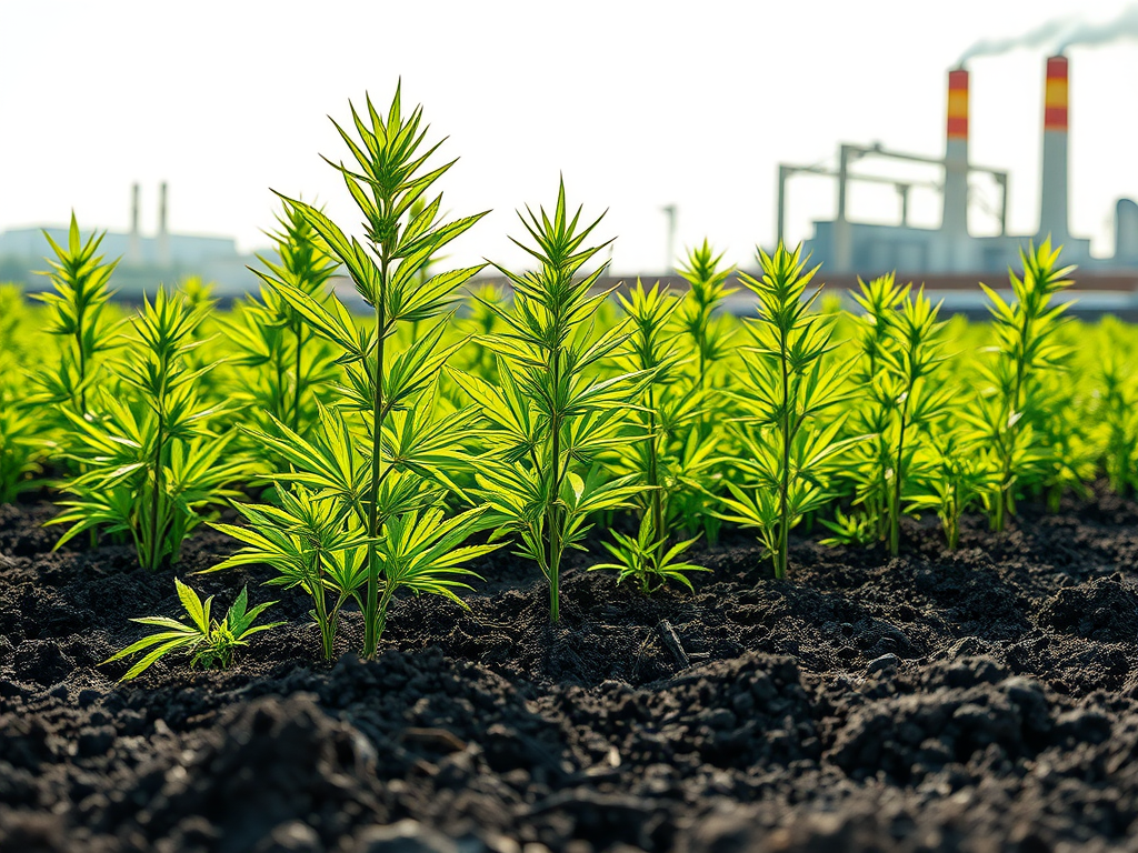 Biochar Enhances Hemp Uptake of Zinc in Contaminated Soil – Biochar Today