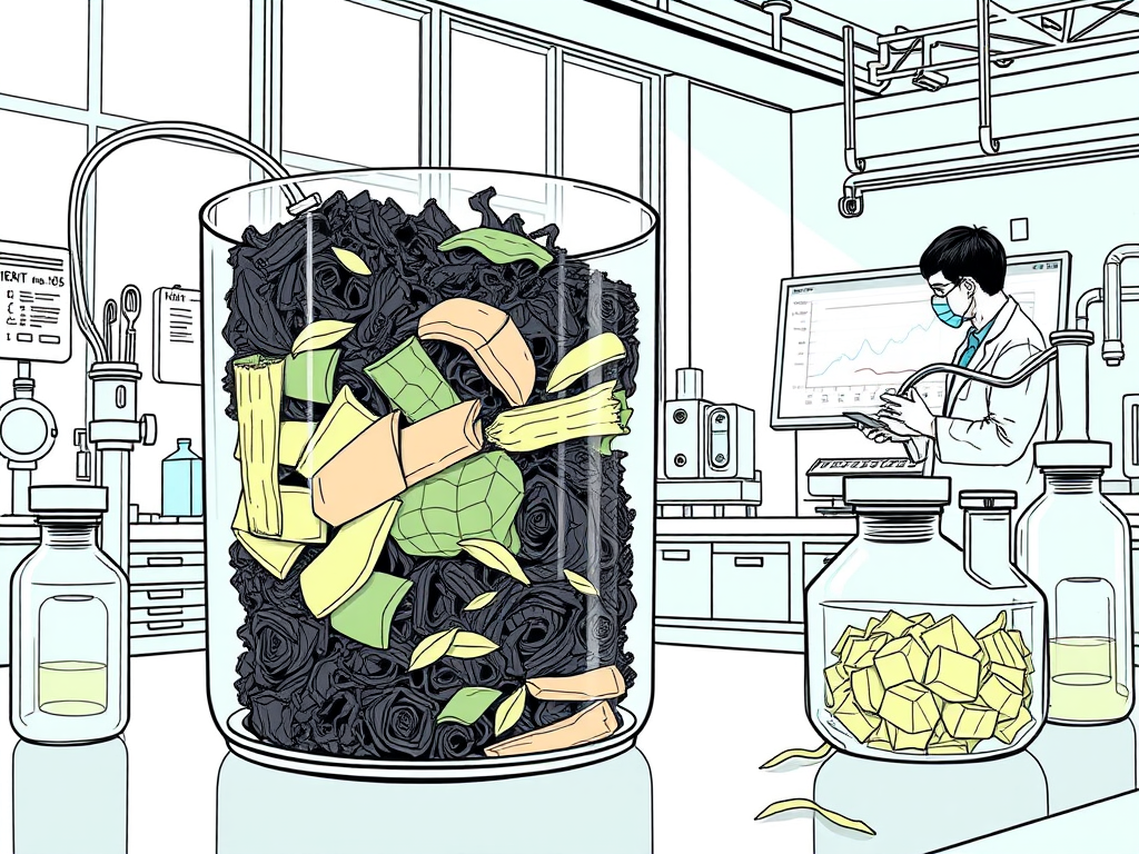 Rubber Sludge Biochar Enhances Anaerobic Digestion of Food Waste ...