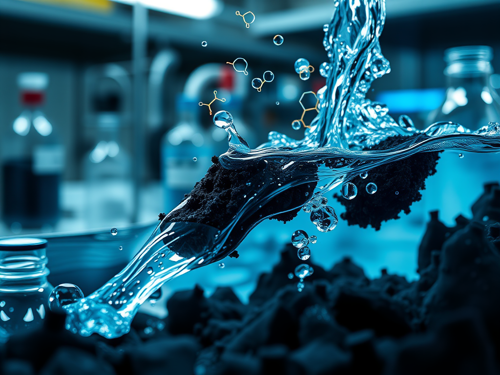 Advanced Water Purification Using Iron-Biochar Composites