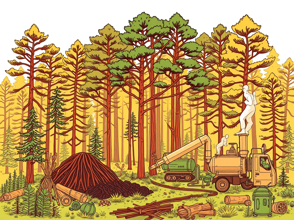 Transforming Forest Waste into Biofuel: A Sustainable Solution